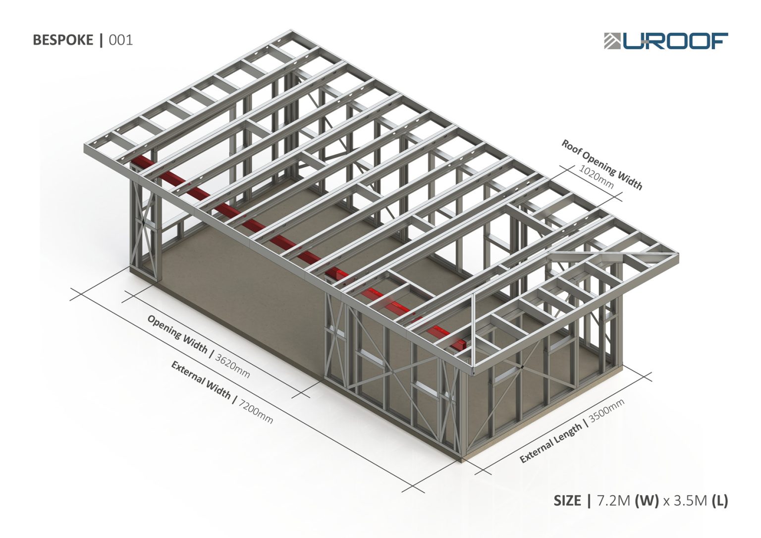 Bespoke Garden Room - U-Roof