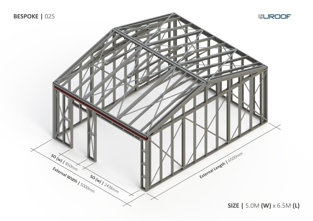 Bespoke Garden Room - U-Roof