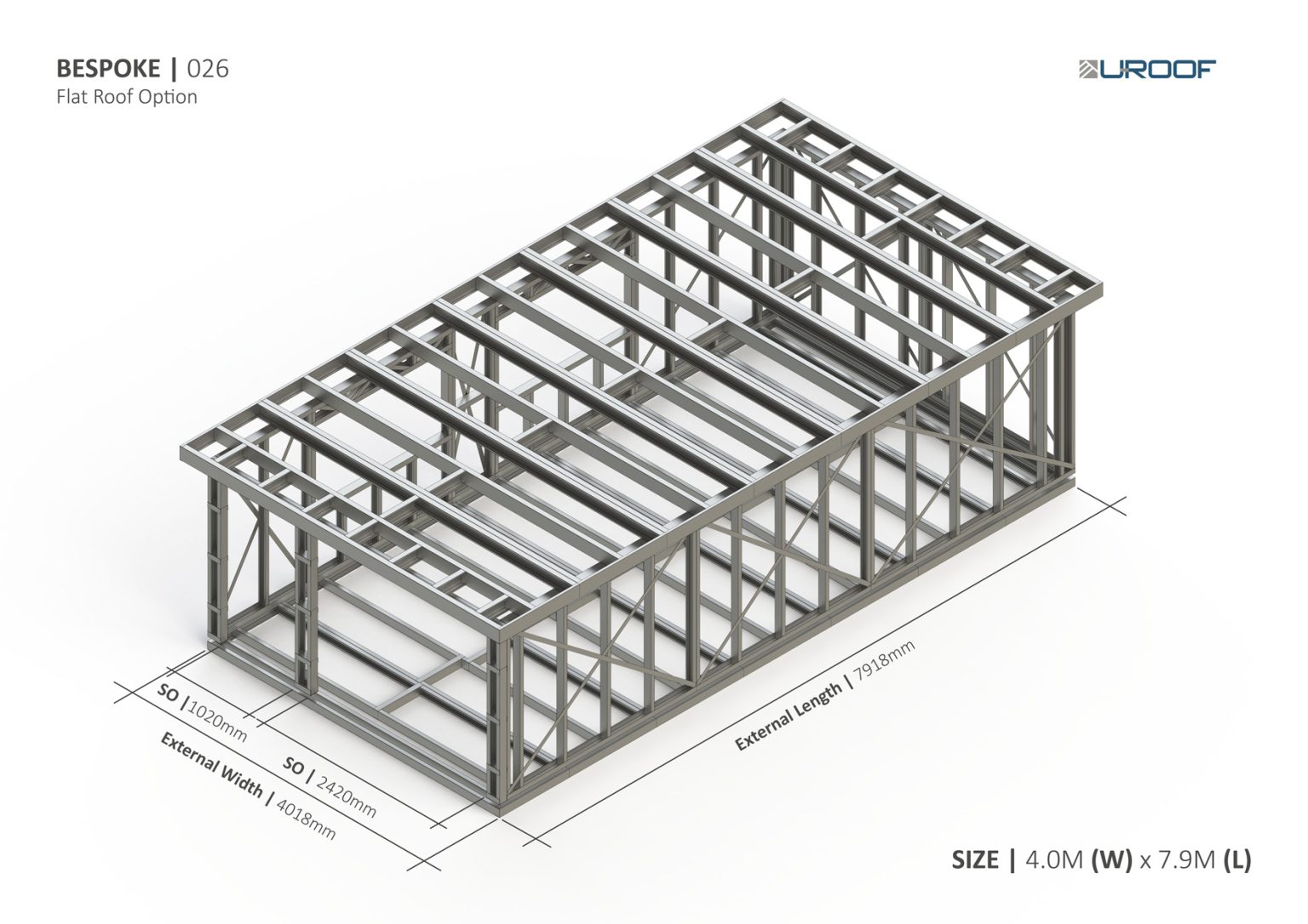 Bespoke Garden Room - U-Roof