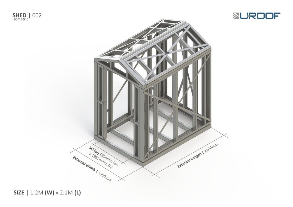 Sheds/Shed Bases - U-Roof