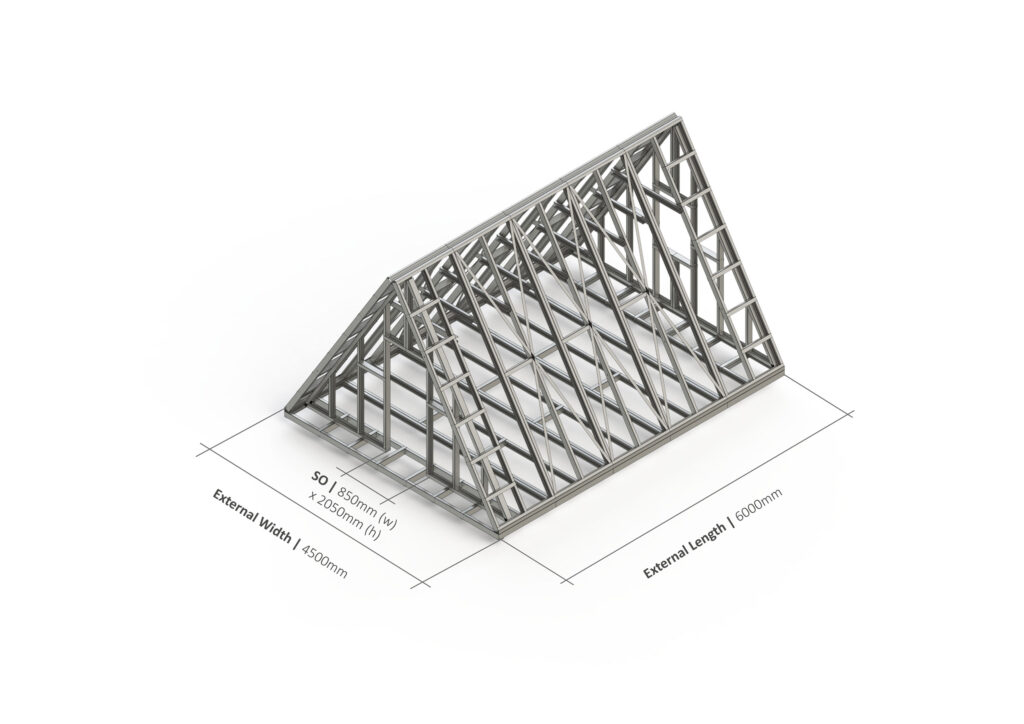 A-Frame | A-Frame - 6000mm x 4500mm - U-Roof