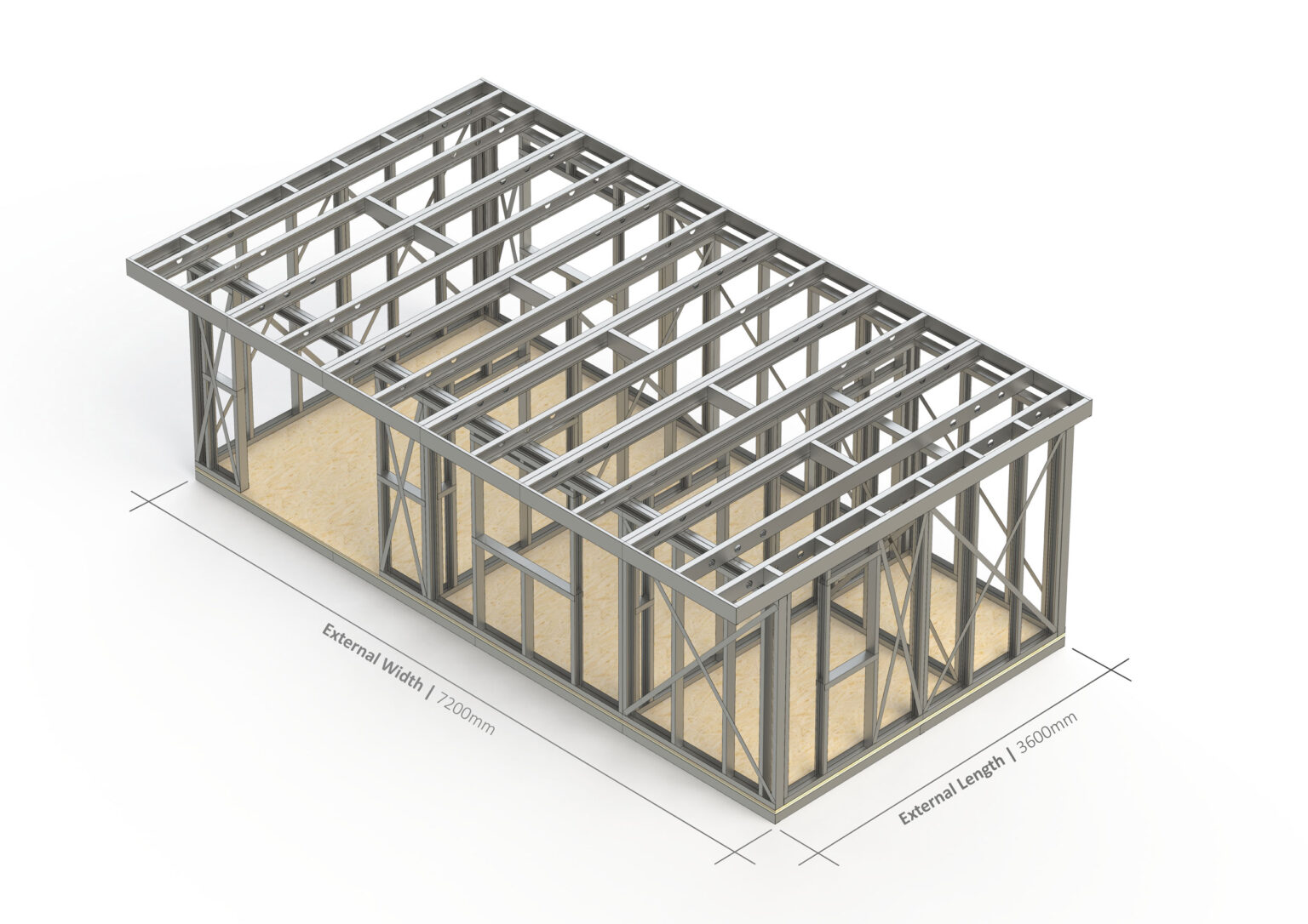 Annexe | Annexe 001 - Flat Roof 100 - U-Roof